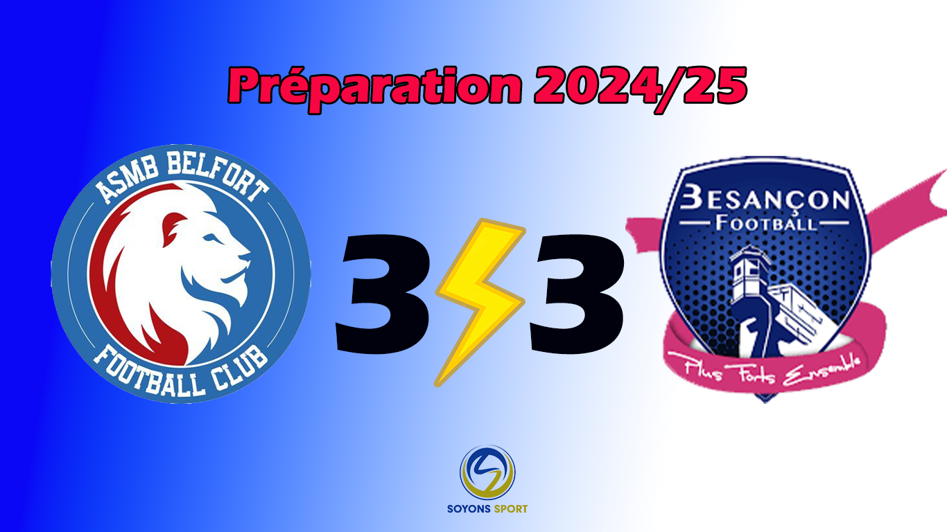 Beaucoup de buts entre l’ASM Belfort et le Besançon Football en ...